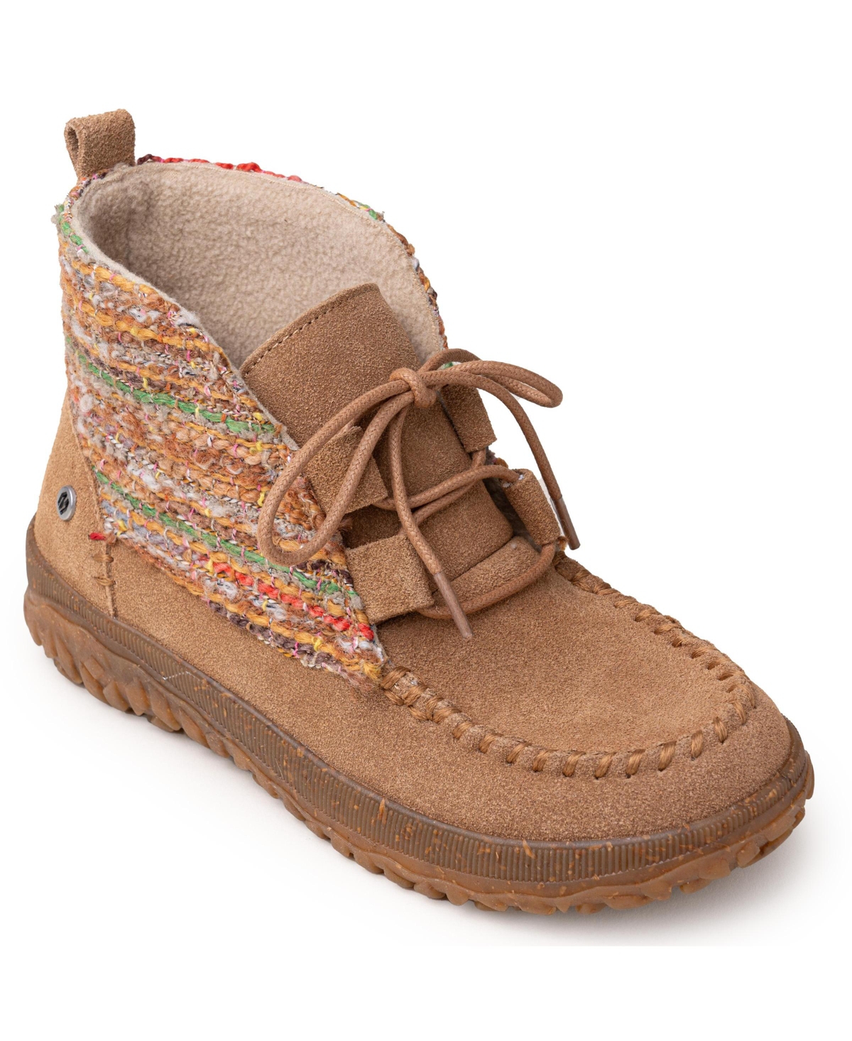 Click here for Minnetonka Womens Tealey Lace-up Suede Ankle Boots... prices