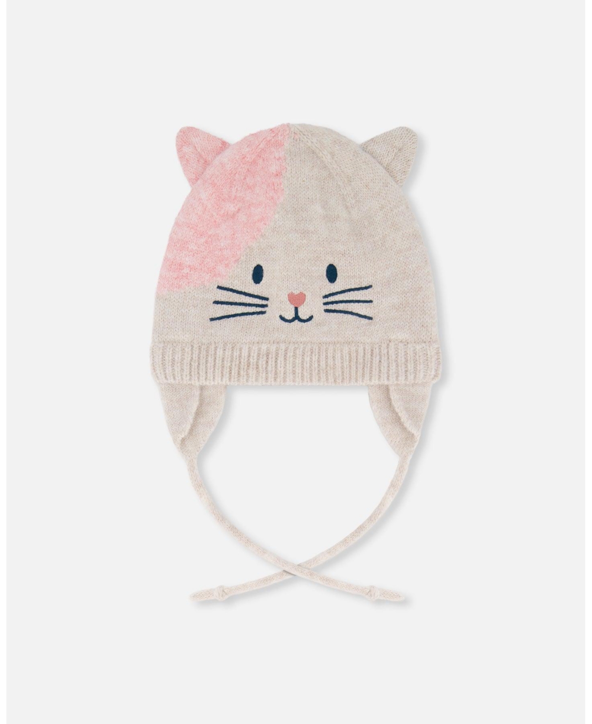 Click here for Deux par Deux Baby Girls Lined Knit Hat with Ears... prices