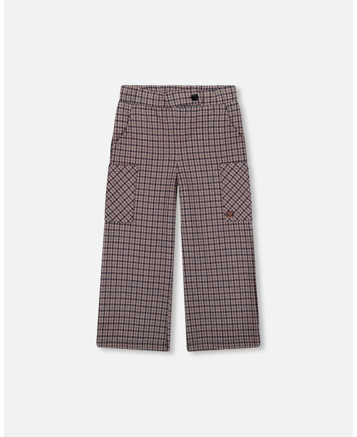 Click here for Deux par Deux Girl Jacquard Knit Flare Pants with... prices