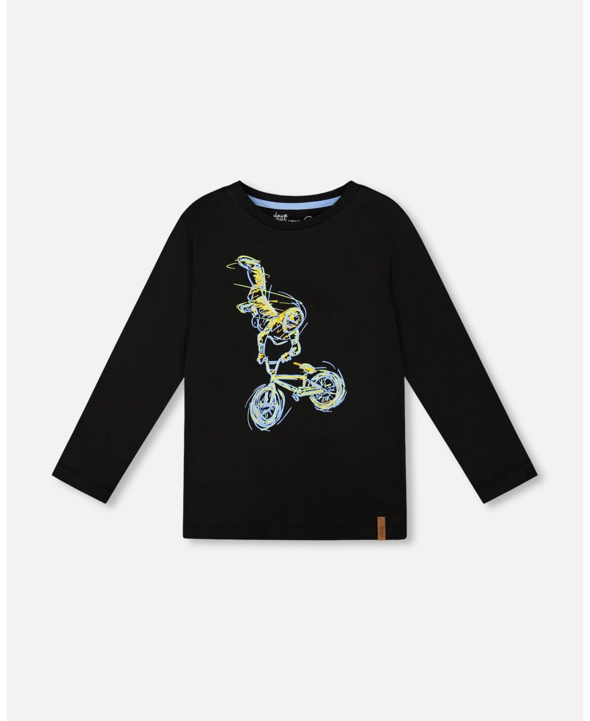 Click here for Deux par Deux Boy Long Sleeve Cotton Jersey Tee Sh... prices