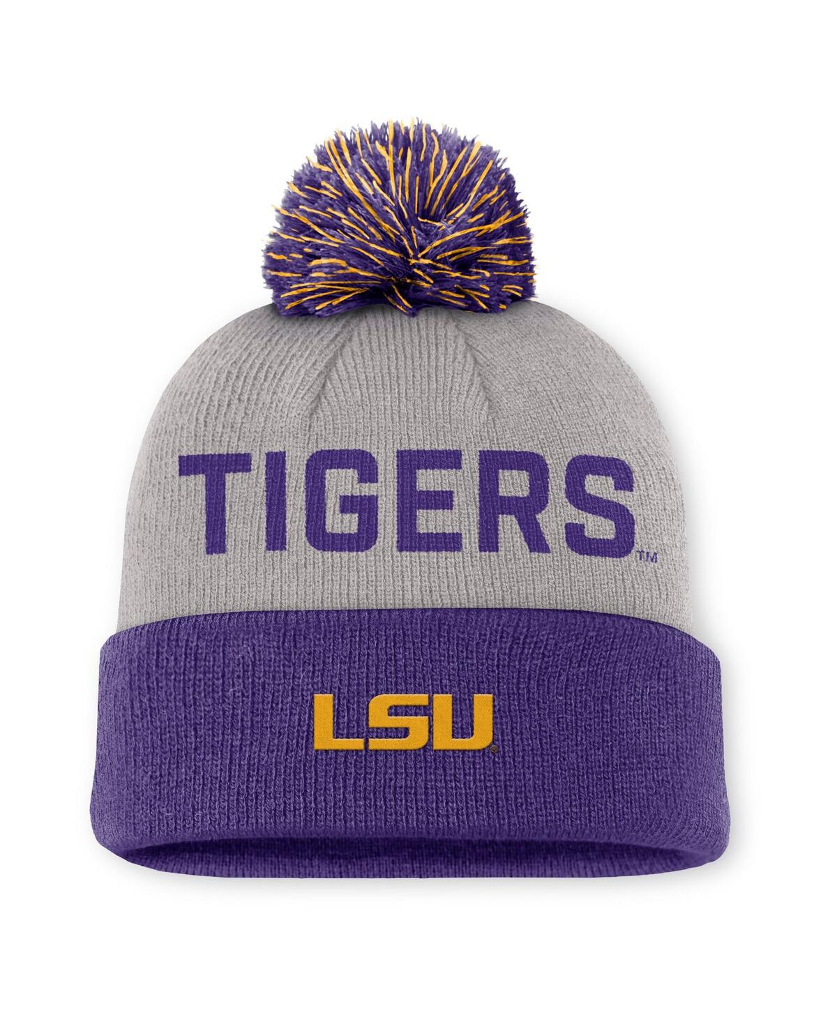 Click here for Nike Mens Gray/Purple Lsu Tigers Primetime Peak Cu... prices