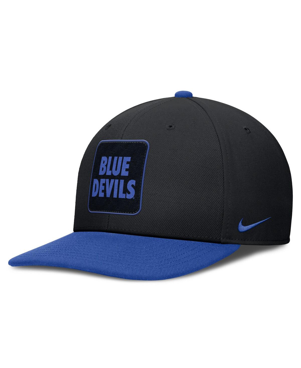 Click here for Nike Mens Black/Royal Duke Blue Devils 2025 Sideli... prices