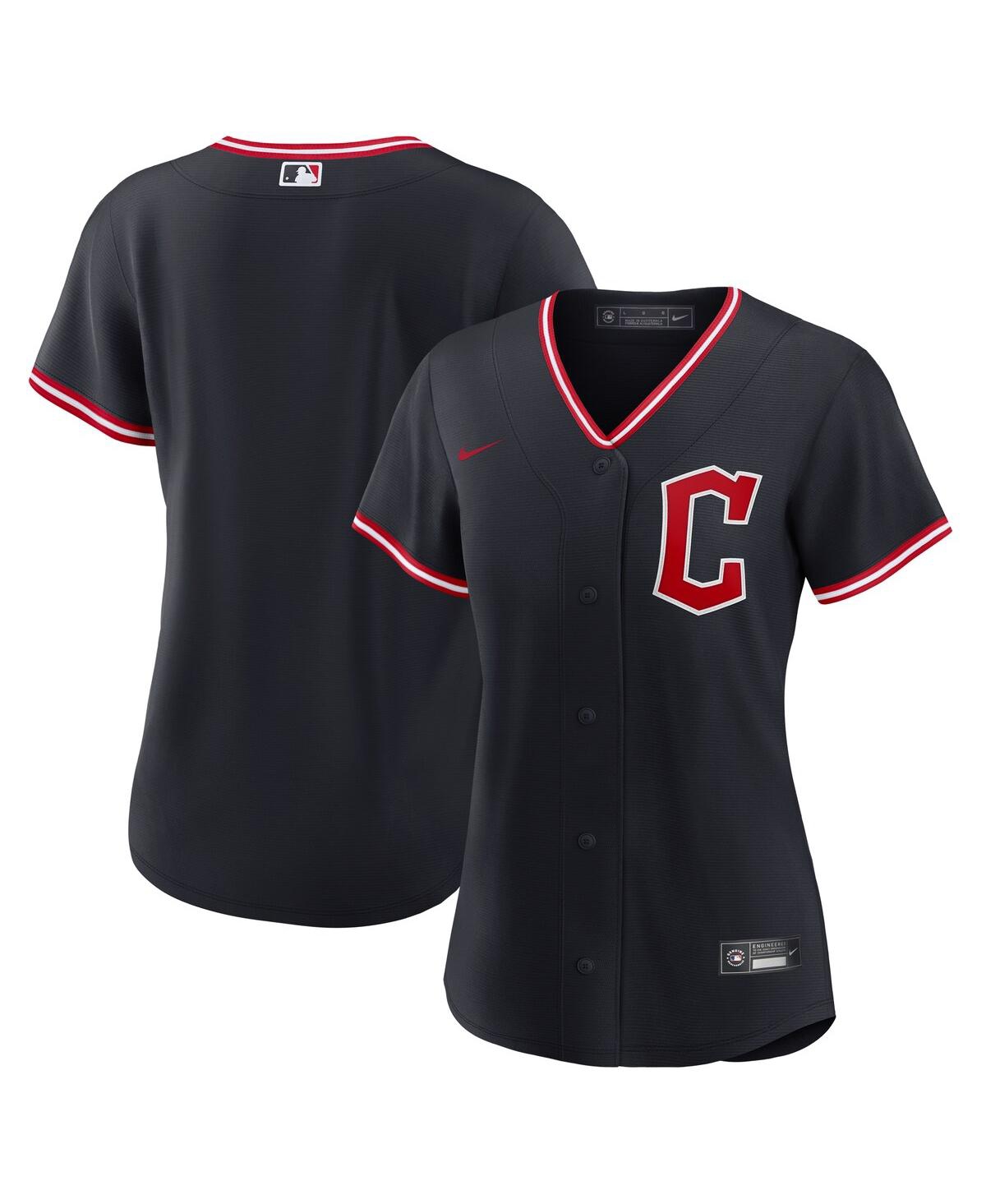 Click here for Nike Womens Navy Cleveland Guardians Alternate Rep... prices