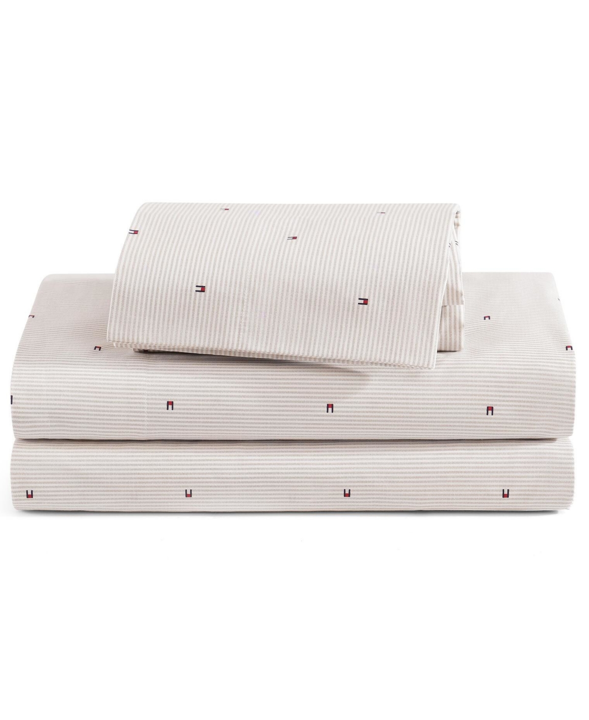 Click here for Tommy Hilfiger Ithaca Flag Stripe Cotton Percale 3... prices