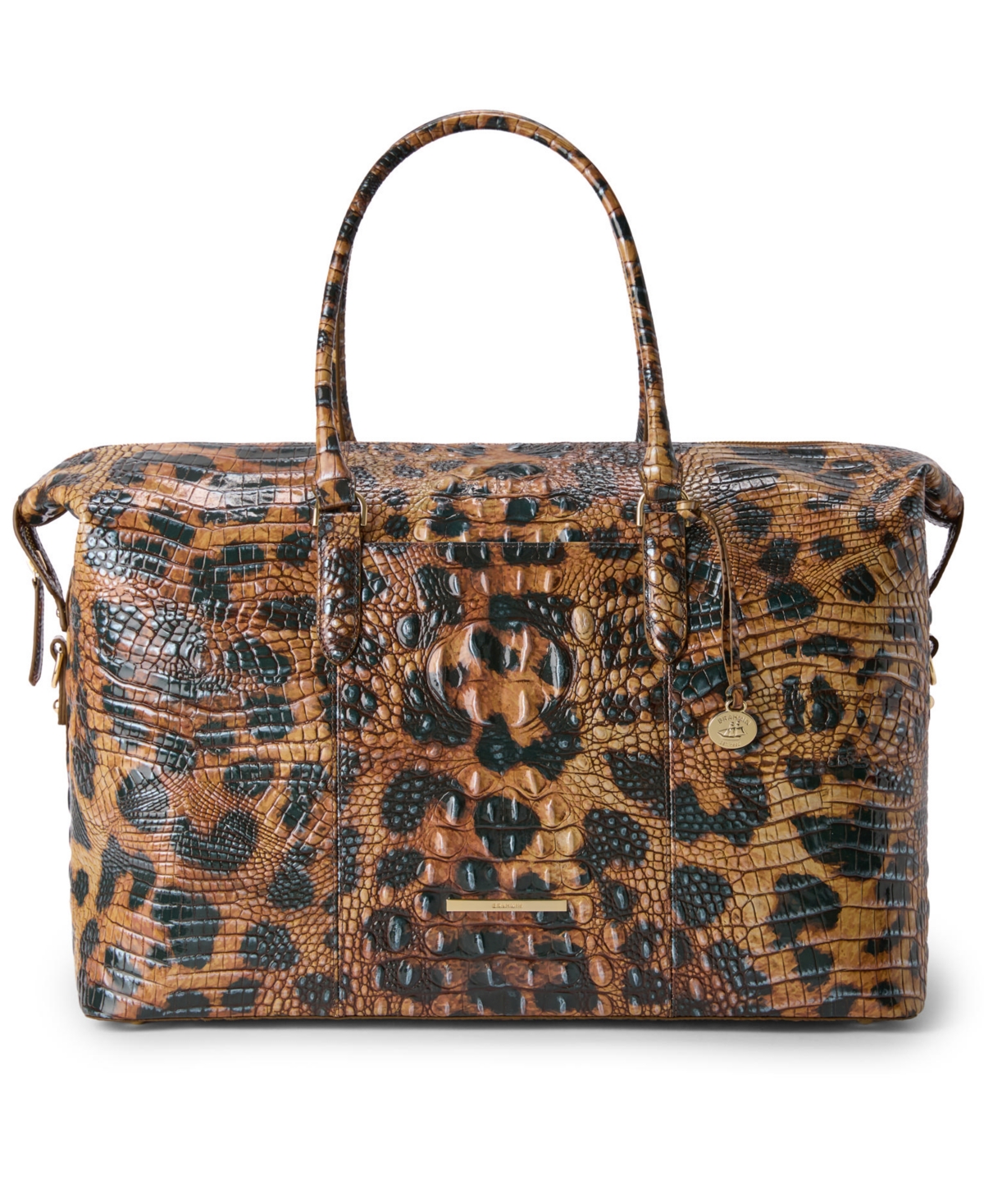 Click here for Brahmin Duxbury Weekender Melbourne Leather Extra-... prices