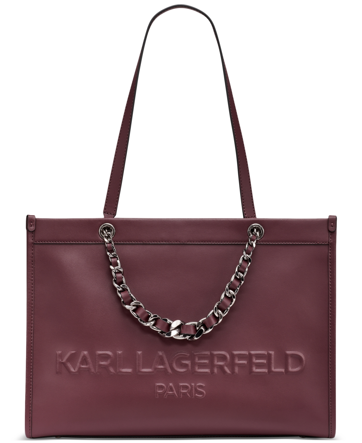 Click here for Karl Lagerfeld Paris Savoie Large Leather Tote Bag... prices