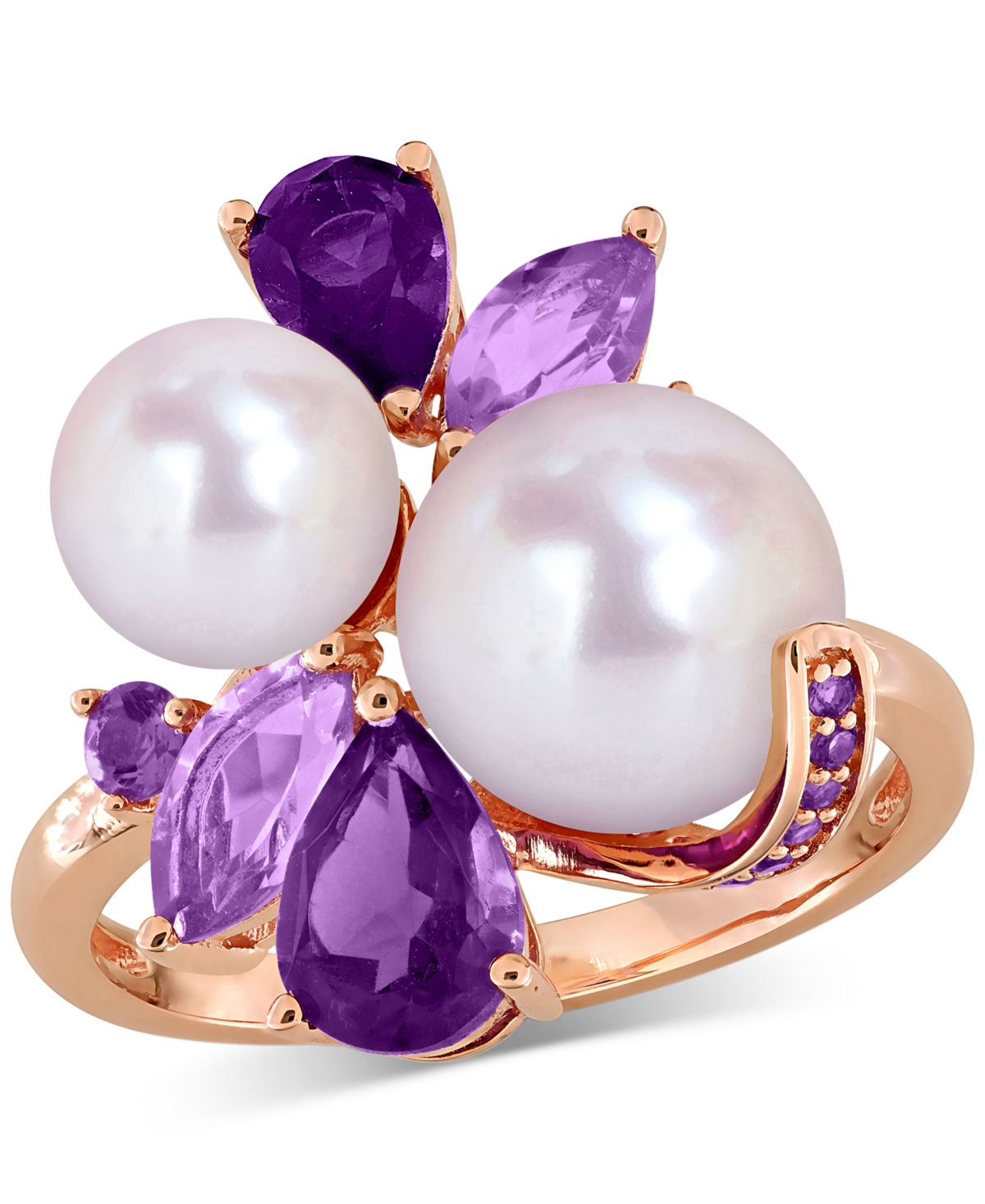 Click here for Cultured Freshwater Pearl (7-8.5mm)  Amethyst (1-1... prices