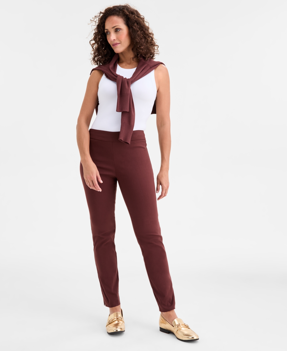 Click here for Jm Collection Womens Tummy-Control Cambridge Slim-... prices