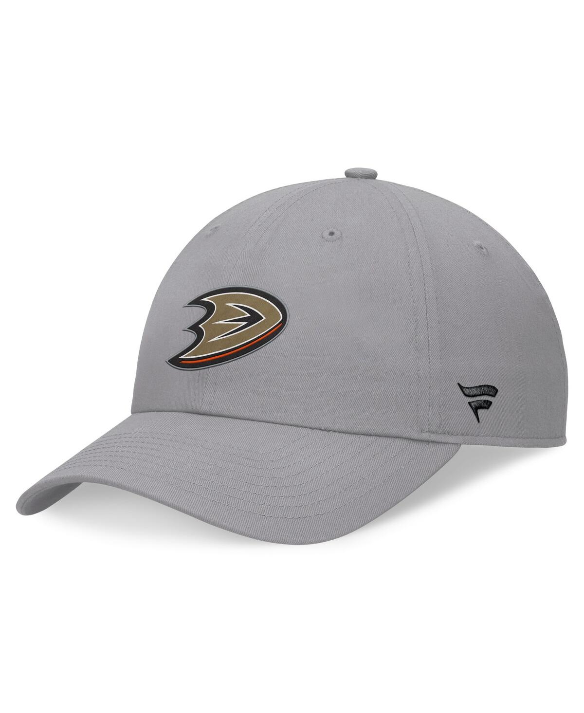 Click here for Fanatics Mens Gray Anaheim Ducks Extra Time Adjust... prices