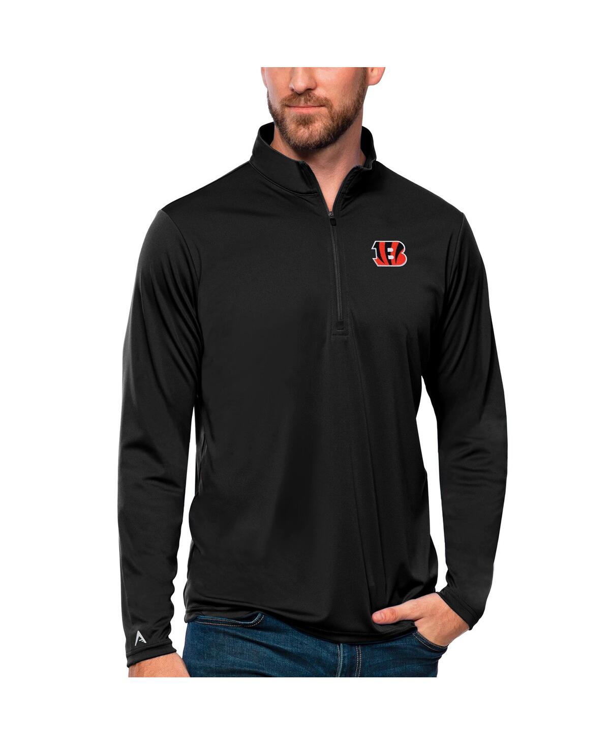 Click here for Antigua Mens Black Cincinnati Bengals Tribute Quar... prices