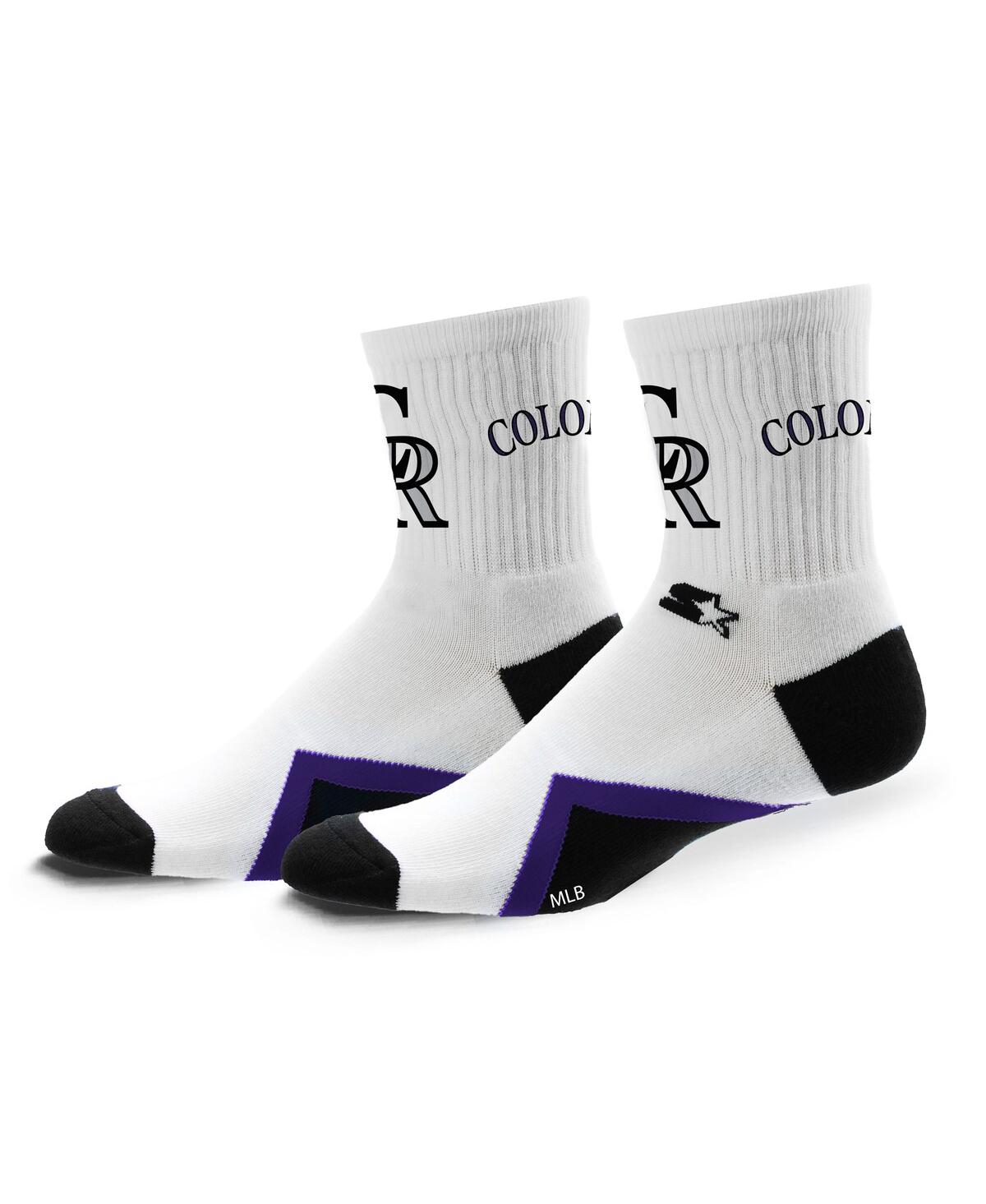 Click here for Starter Mens and Womens Colorado Rockies Striker M... prices