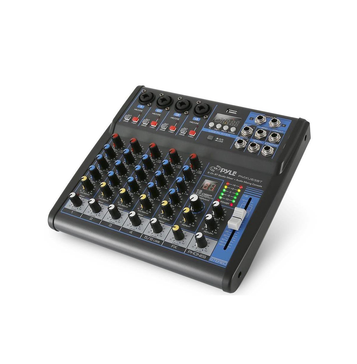 Click here for Pyle 6-Ch. Bluetooth Studio Mixer - Dj Controller... prices