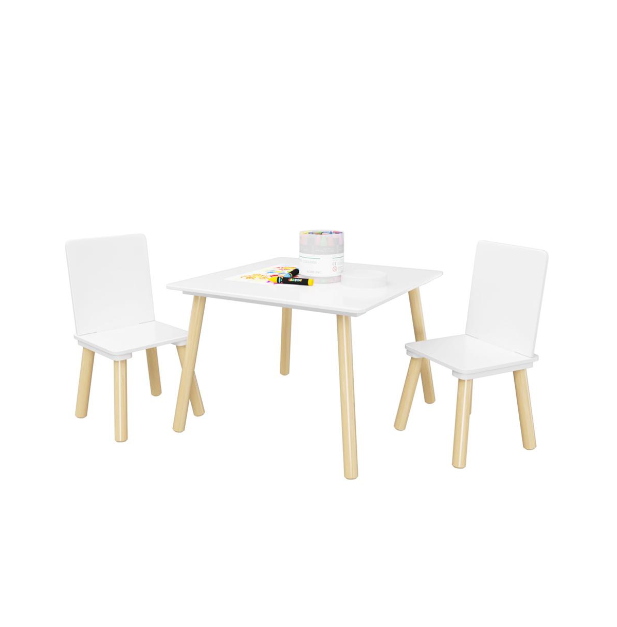 Click here for Cesicia Kids Table and 2 Chairs Set  3 Pieces Todd... prices