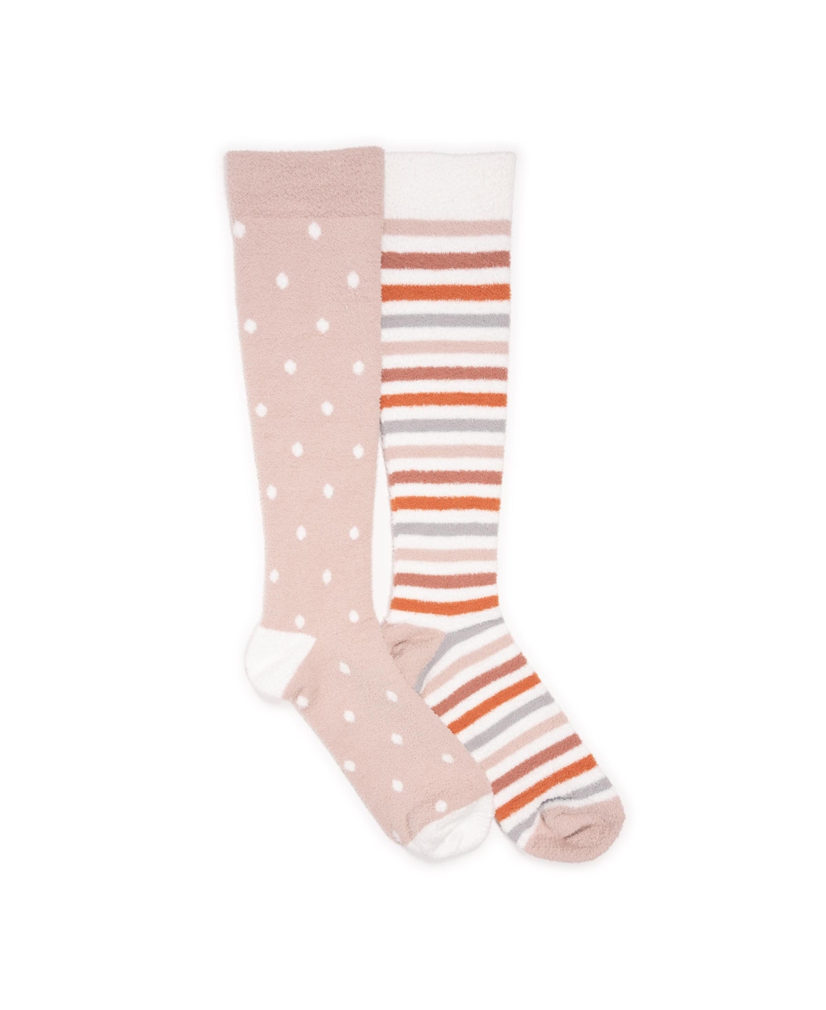 Click here for Muk Luks Womens 2 Pack Tall Compression Cozy Sock... prices
