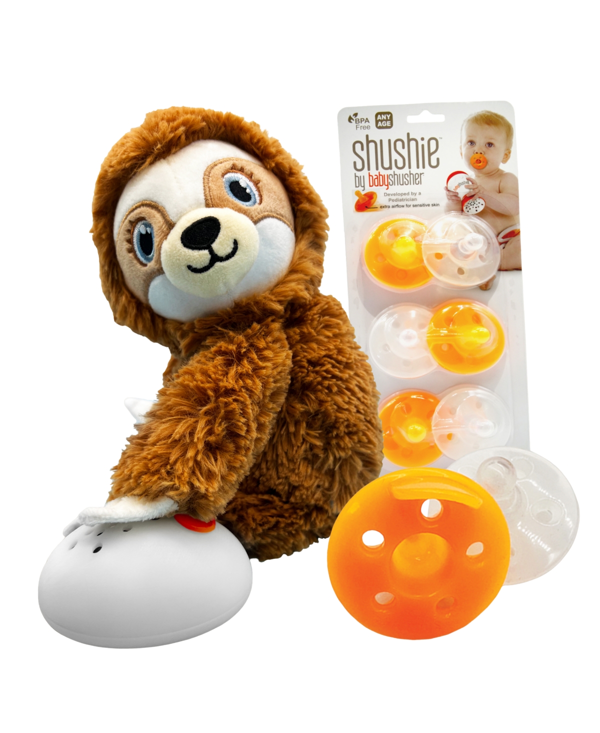 Click here for BabyShusher Shusher Sloth by Baby Shusher & 6-Pack... prices