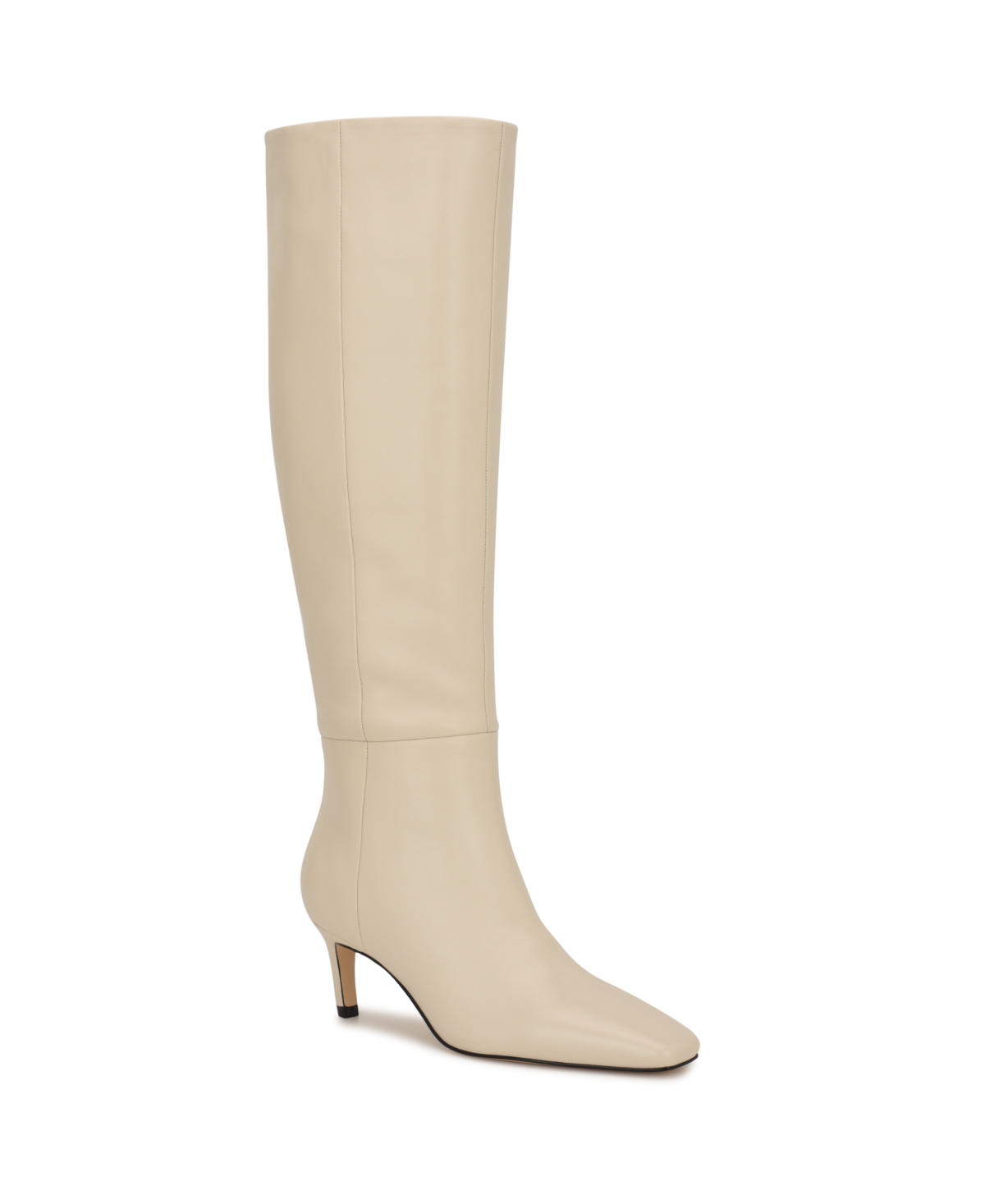 Click here for Nine West Womens Caddy Tall Kitten Heel Boots - Cr... prices