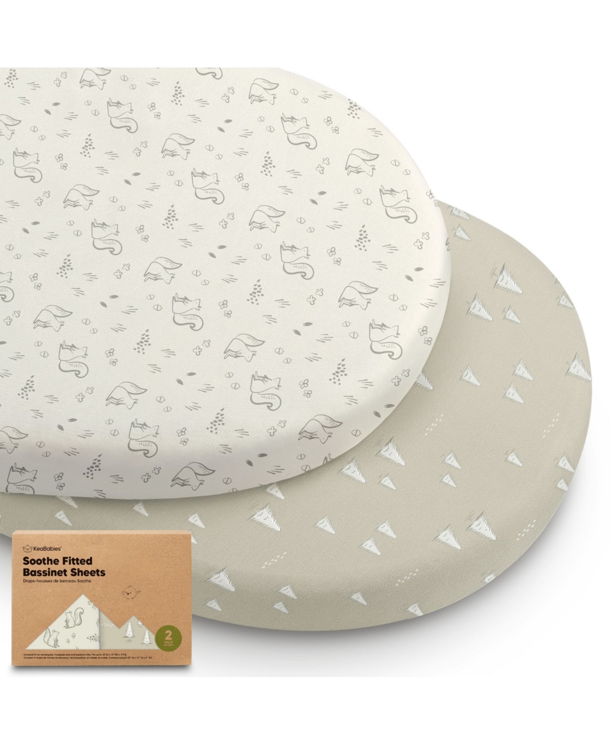 Click here for KeaBabies Bassinet Sheet for Baby Girls  Boys  2-P... prices