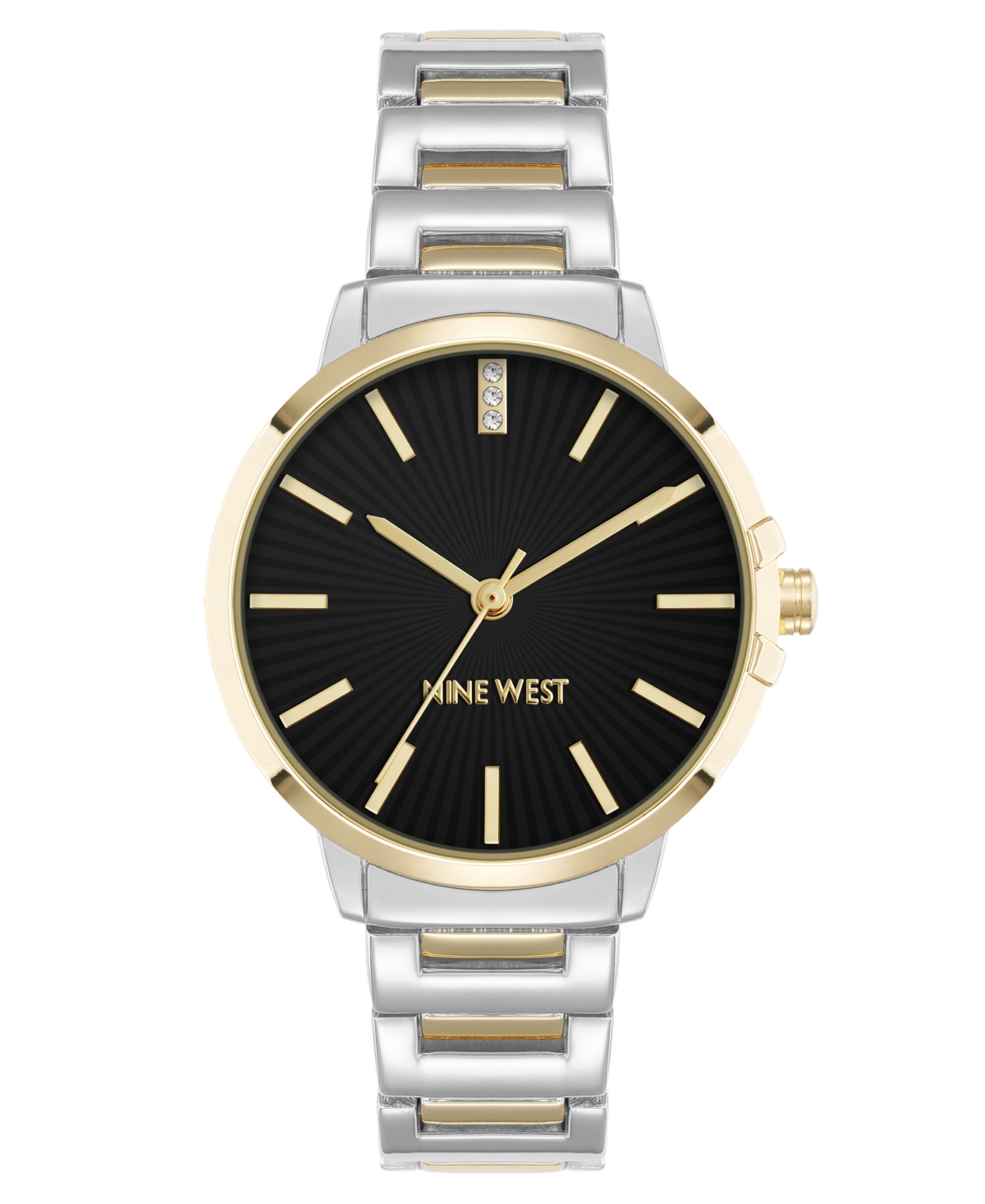 Click here for Anne Klein Womens Quartz Classic Black and Two-Ton... prices
