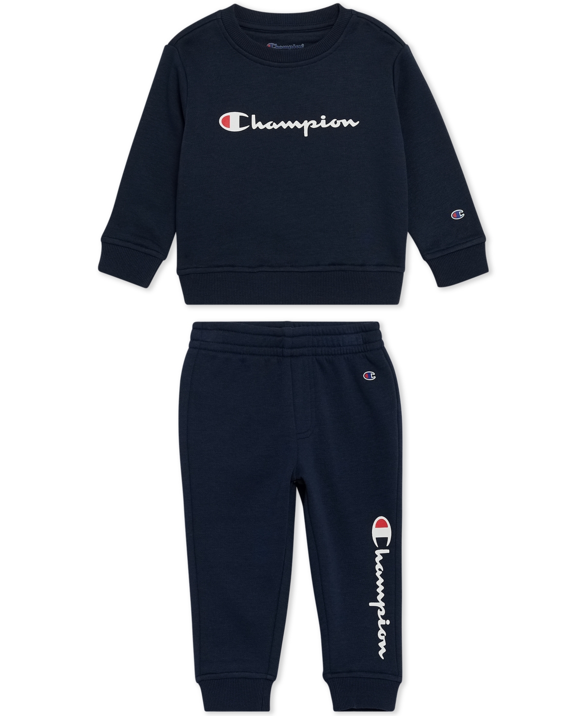 Click here for Champion Baby Boys 2-Piece Long Sleeve Crew Sweats... prices