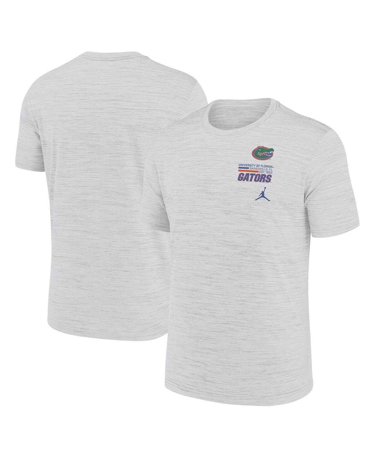 Click here for Jordan Mens White Florida Gators Velocity Stacked... prices