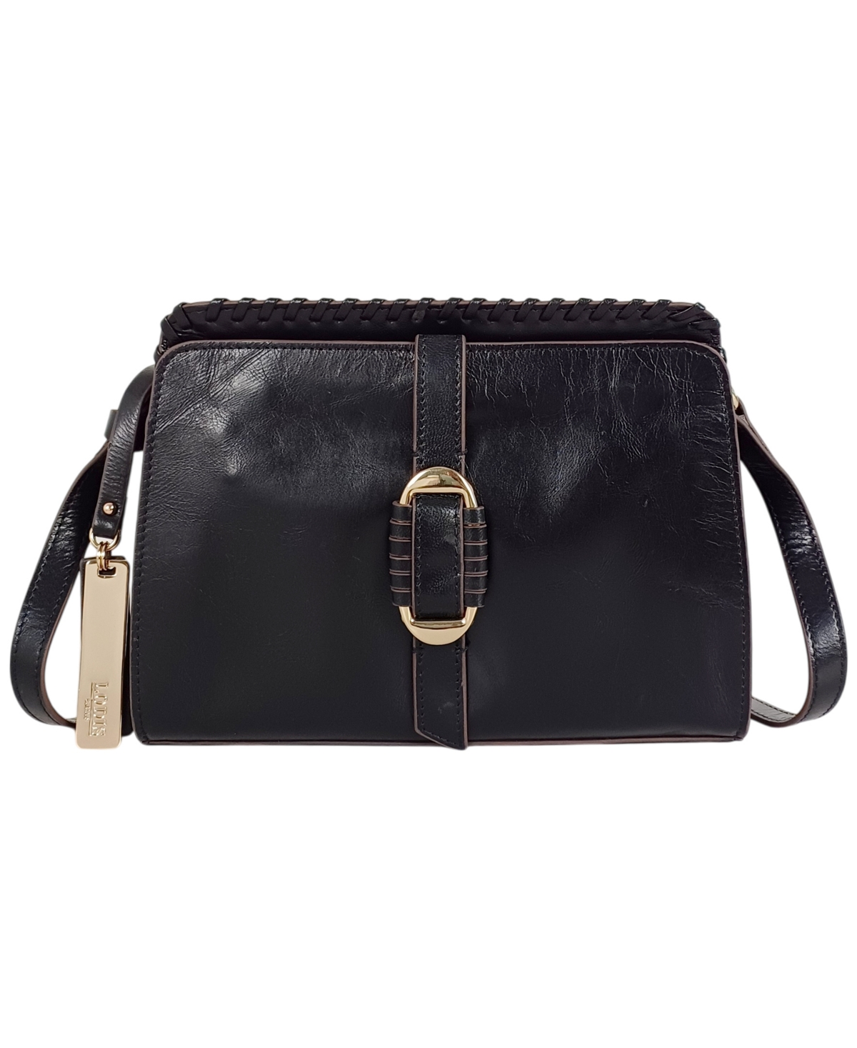 Click here for Lodis Benatar Small Crossbody Bag - Black prices