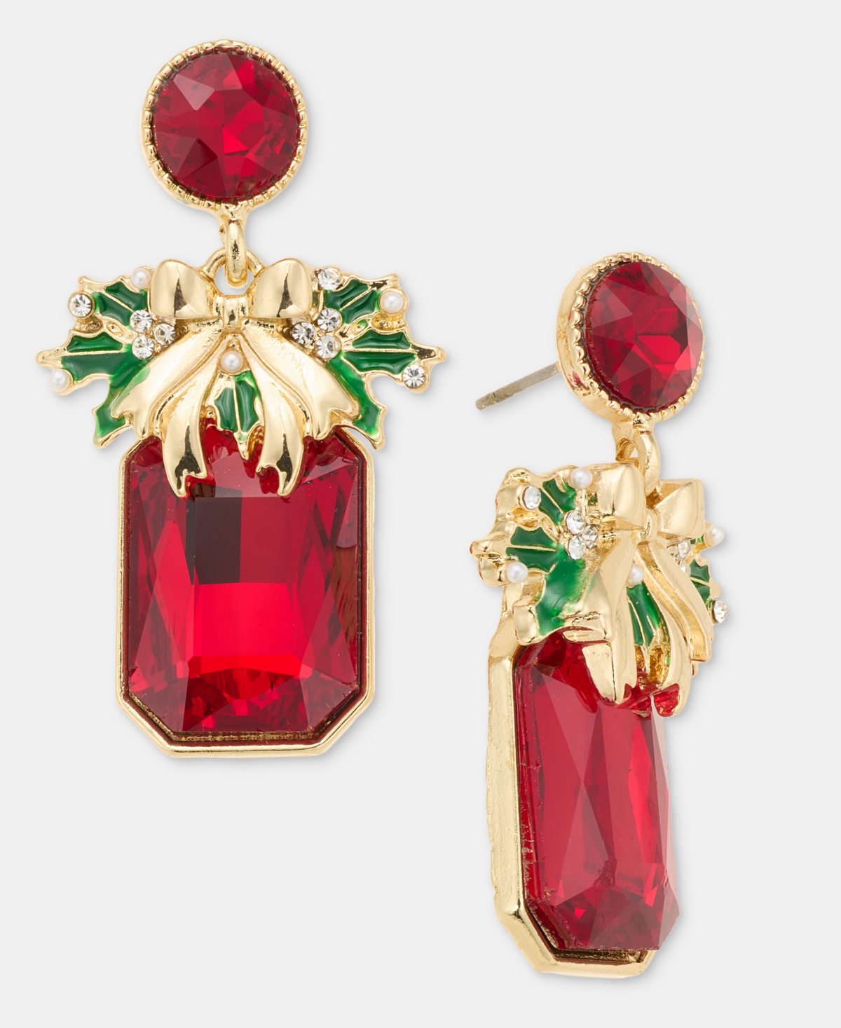 Click here for Holiday Lane Crystal & Imitation Pearl Poinsettia... prices