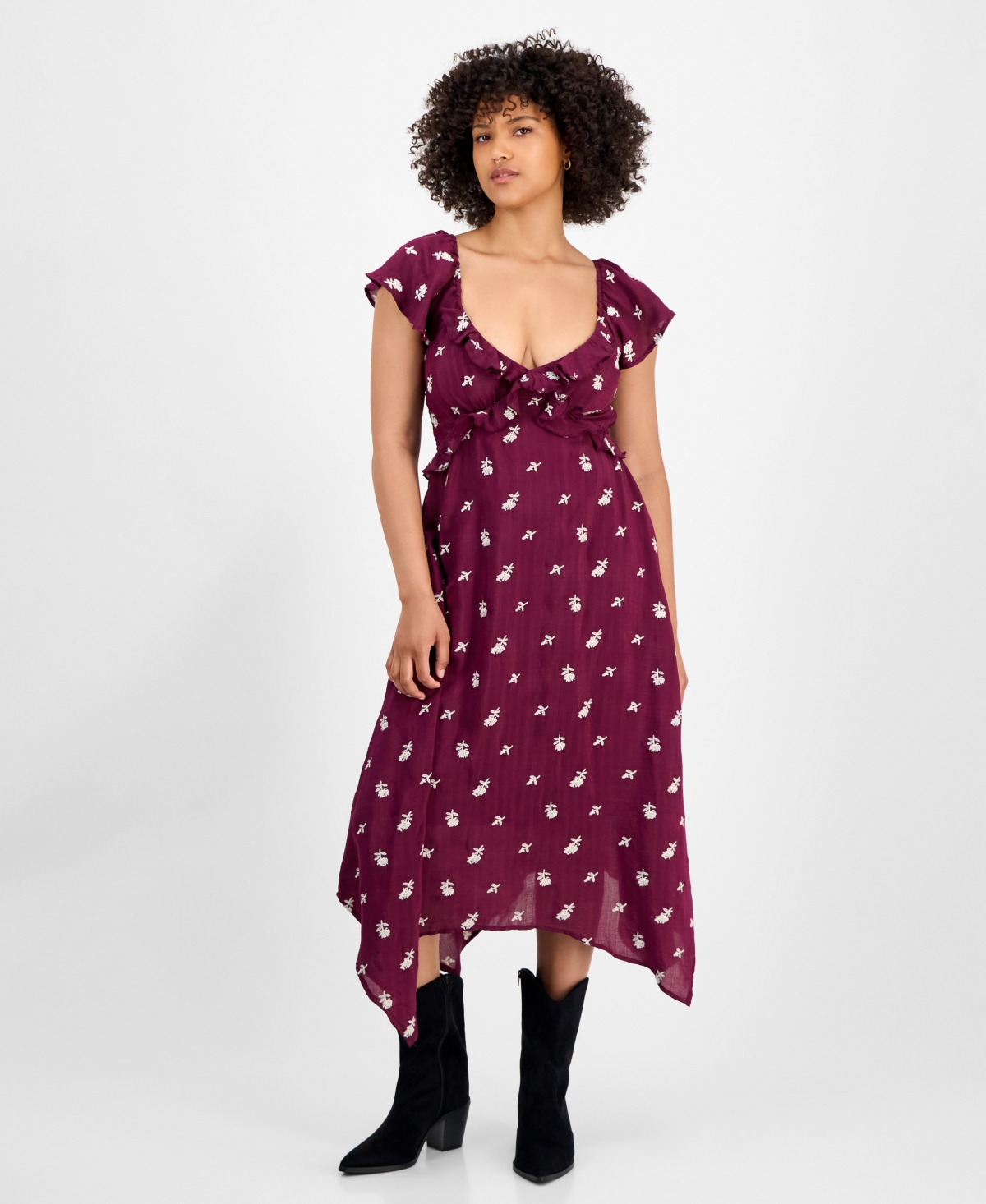 Click here for And Now This Womens Embroidered Handkerchief-Hem M... prices