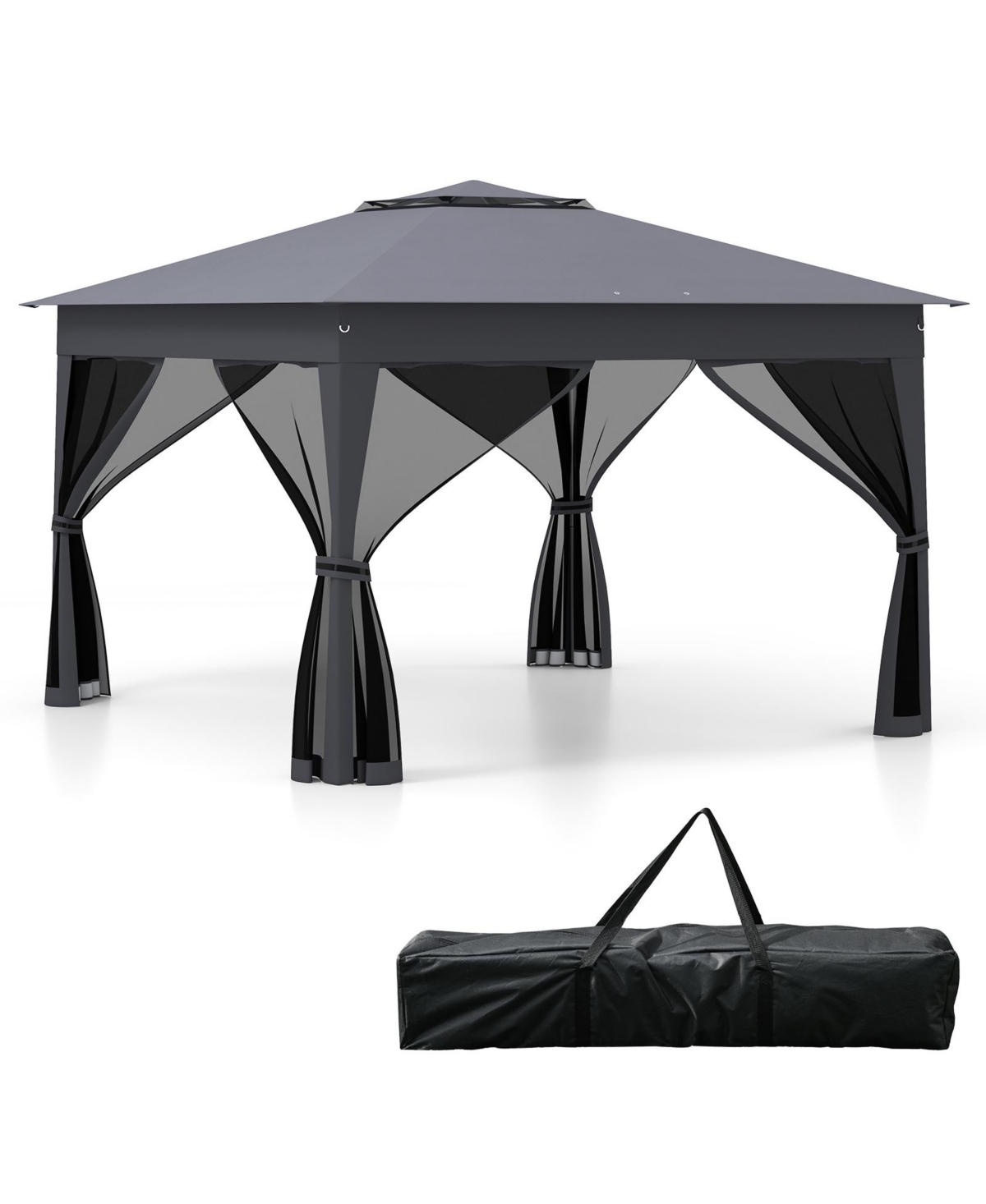 Click here for Gymax 11 X 11 Ft Pop up Canopy Tent w/ Mesh Screen... prices