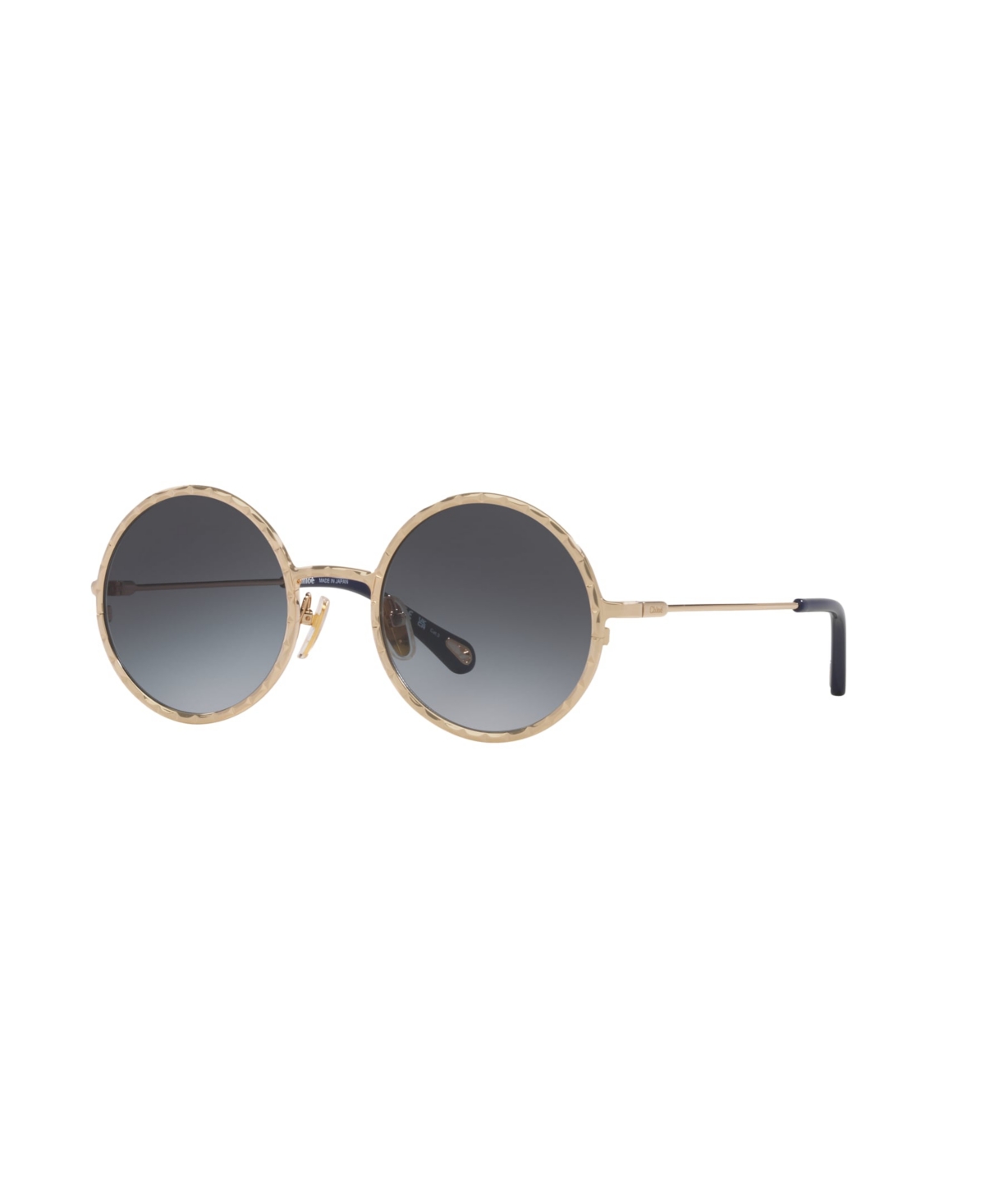 Click here for Chloe Womens Round Etched Metal Sunglasses  CH0230... prices