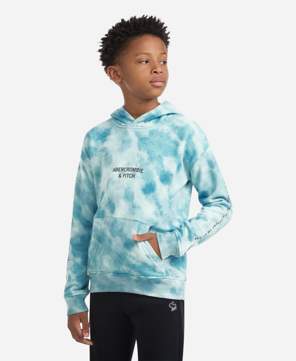Click here for abercrombie kids Boys All-Over Print Pullover Hood... prices