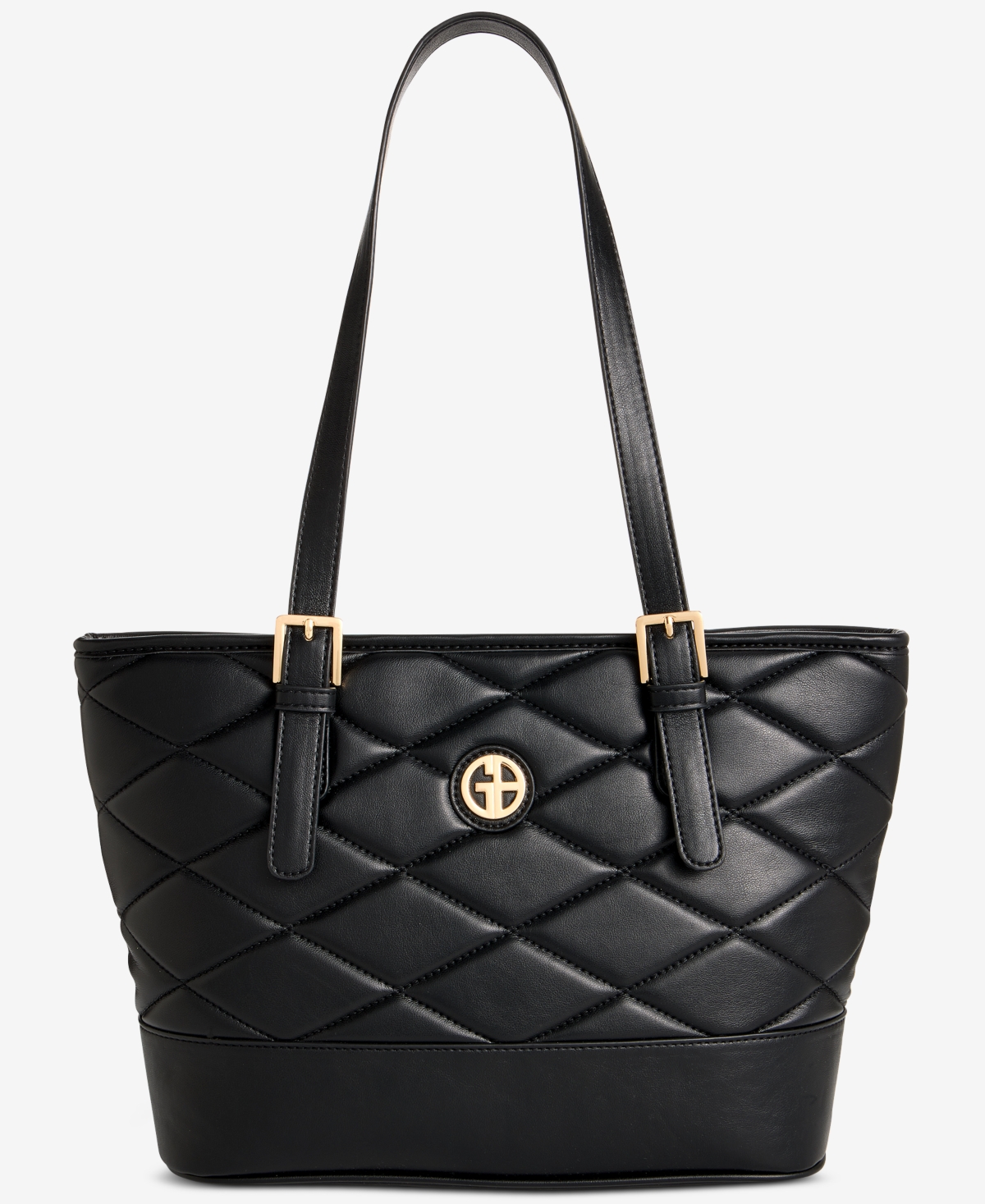 Click here for Giani Bernini Large Quilted Tulip Tote  Exclusivel... prices