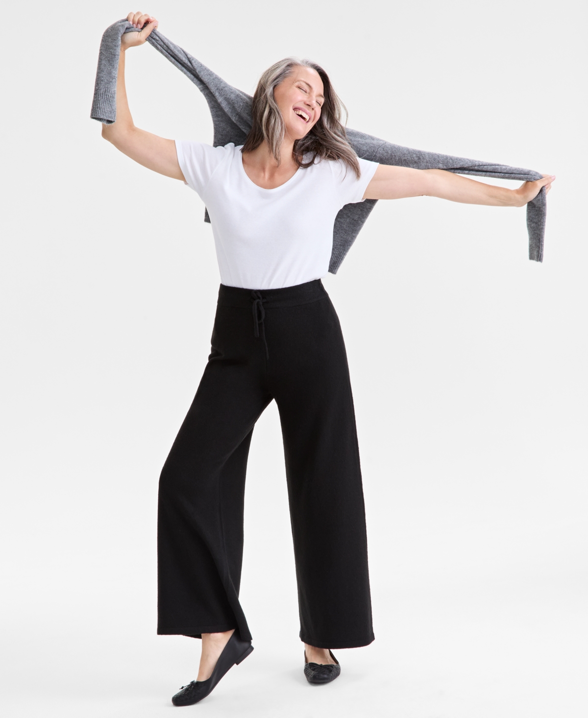 Click here for Style & Co Womens Lux Fleece Drawstring Pants  Mac... prices