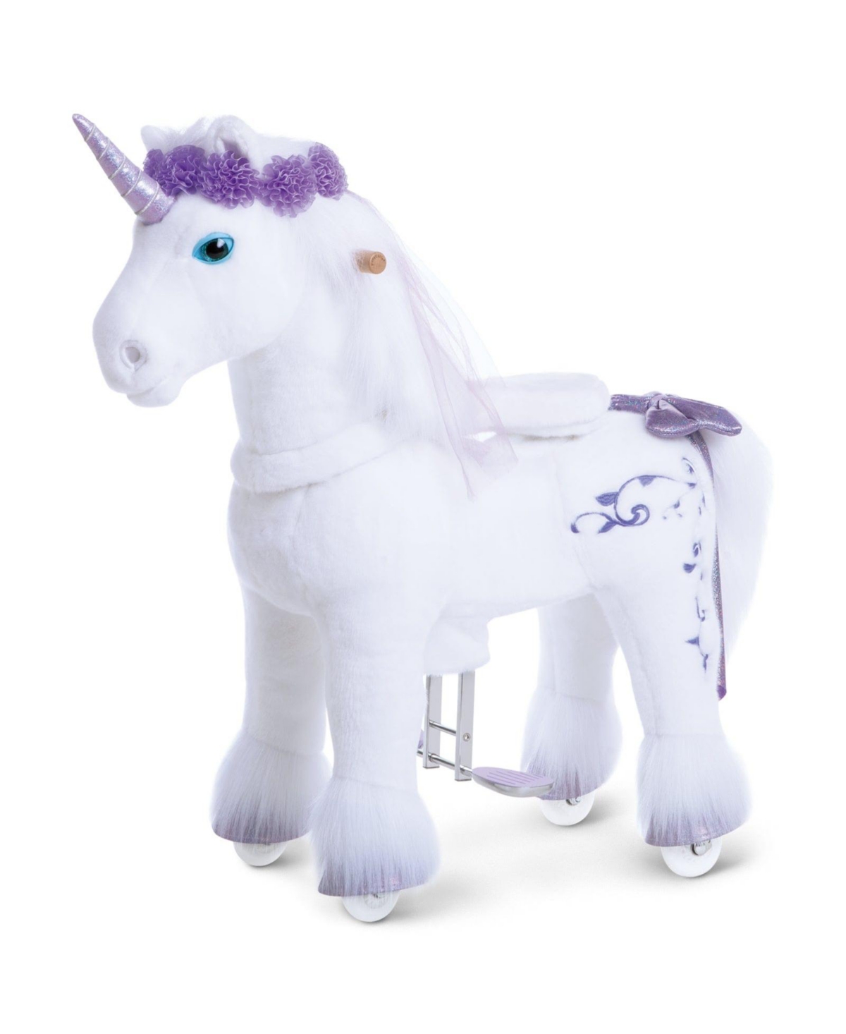 Click here for PonyCycle Ride-on Unicorn Purple Model X Size 4 fo... prices