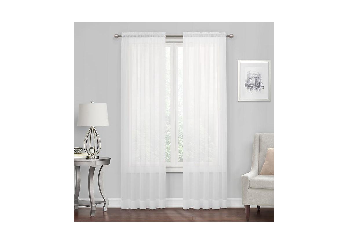 Click here for Kate Aurora Premium Rod Pocket Sheer Voile Single... prices