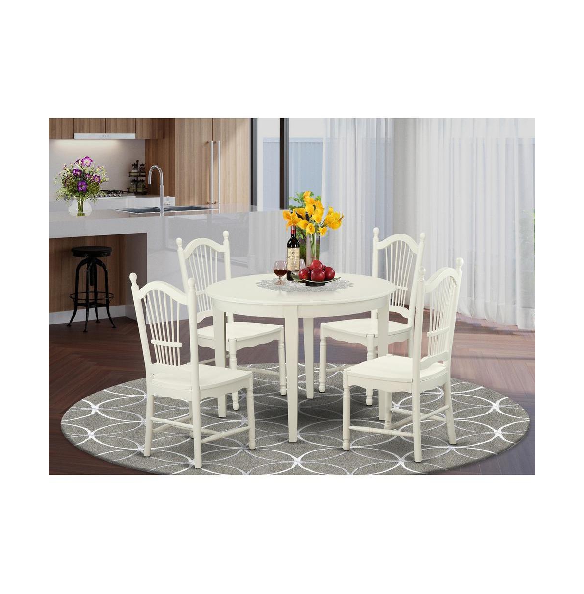 Click here for East West Furniture 5 PcKitchen dinette set - Dine... prices