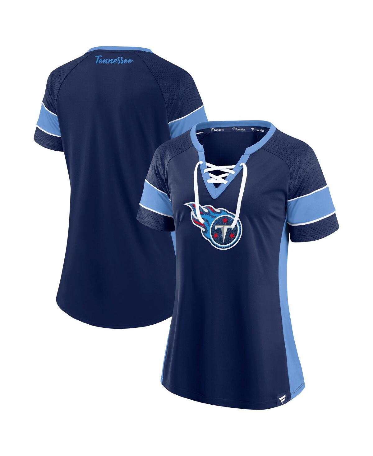 Click here for Fanatics Womens Navy Tennessee Titans Athena Lace-... prices