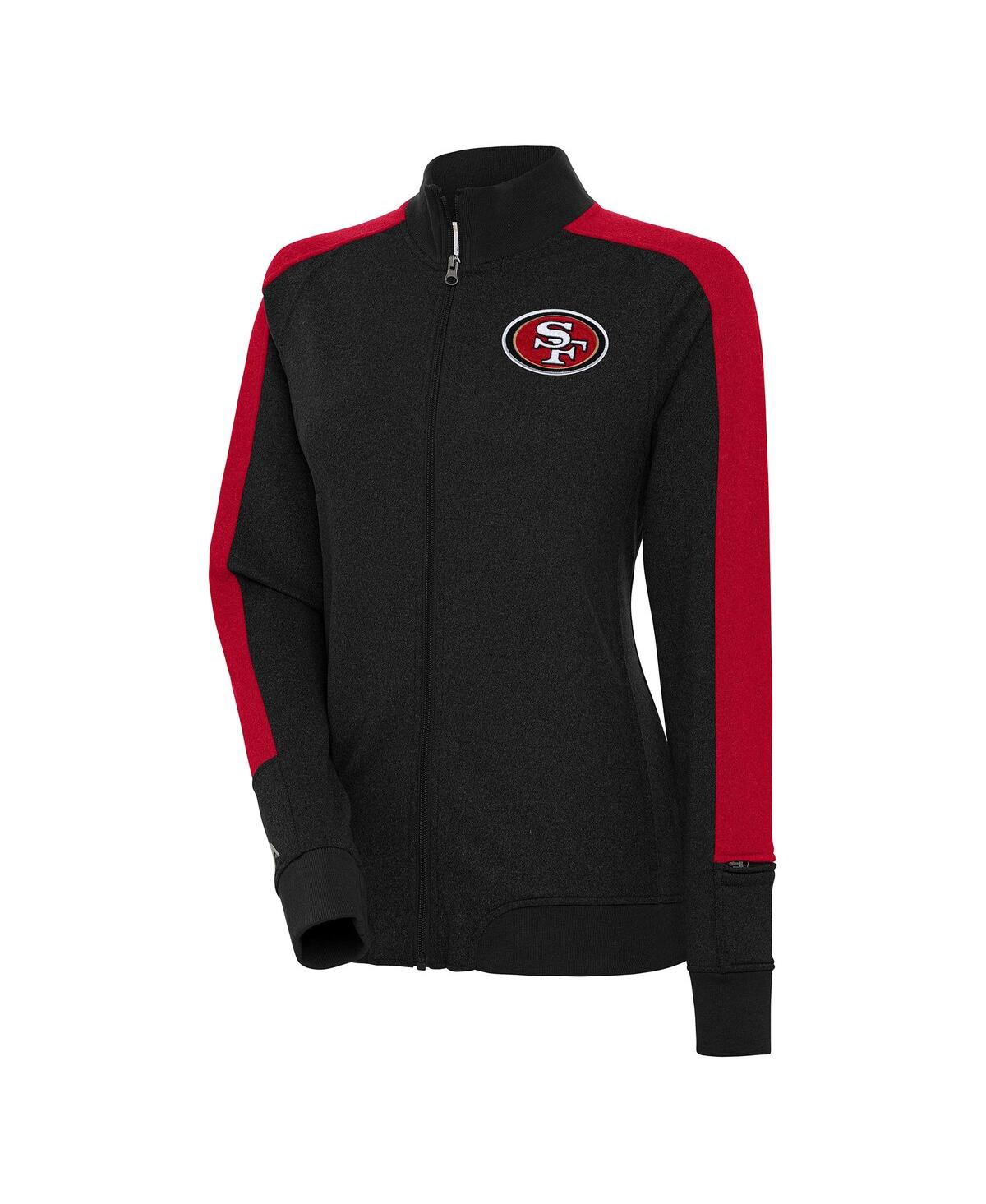 Click here for Antigua Womens Black San Francisco 49ers Strike Fu... prices