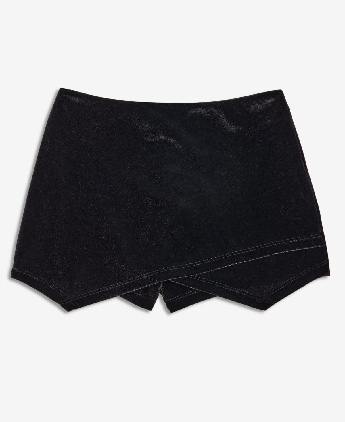 Click here for With Jules Girls 7-16 Velvet Envelope Shorts - Bla... prices