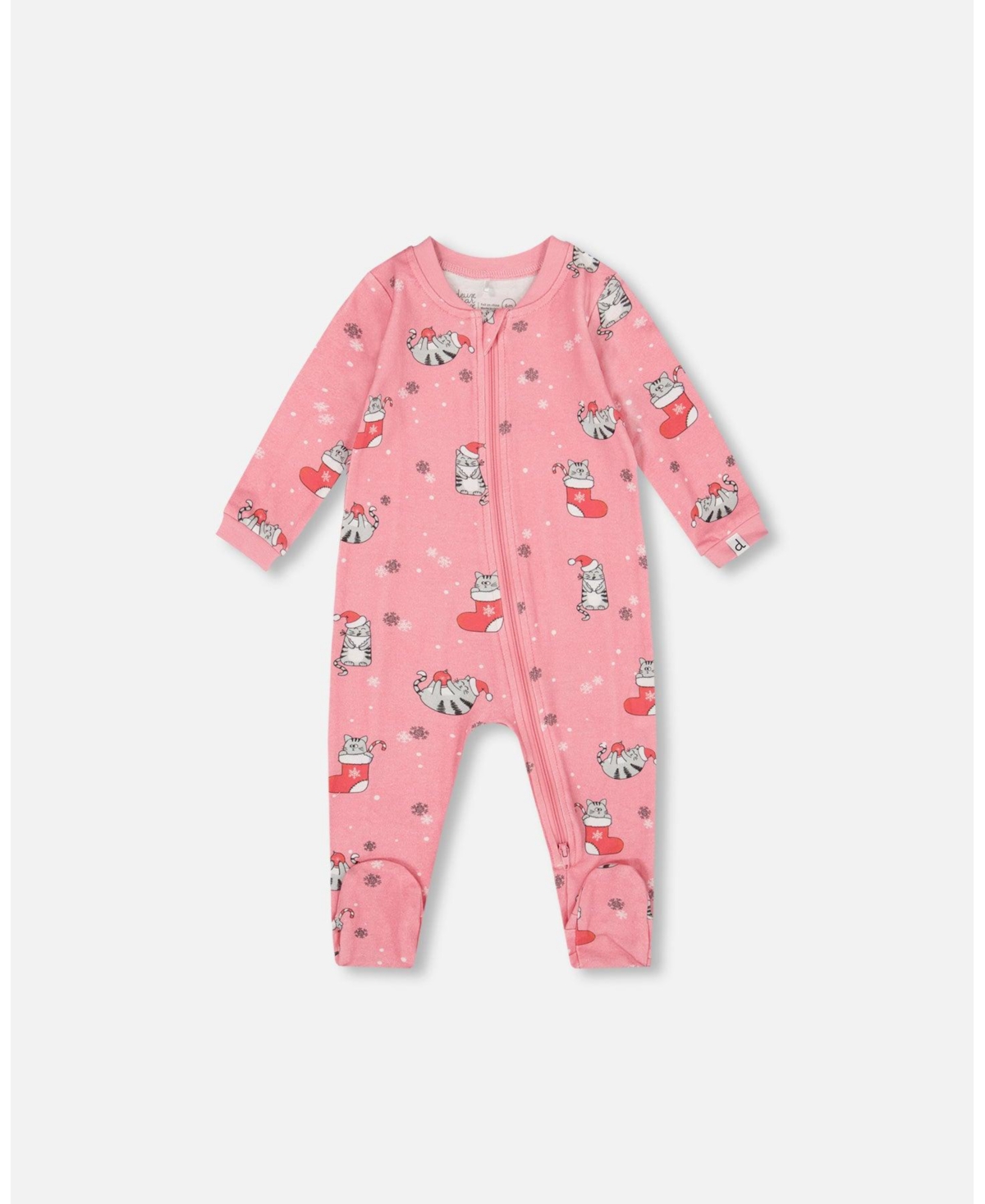 Click here for Deux par Deux Baby Girls One-Piece Cotton Pajama P... prices