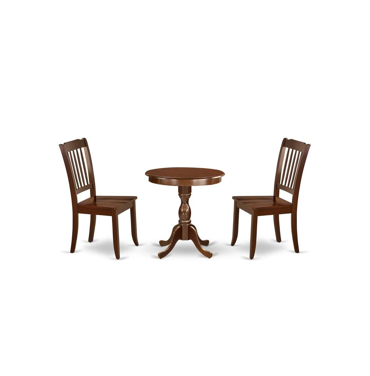 Click here for East West Furniture 3-Pc Modern Dining Table Set -... prices