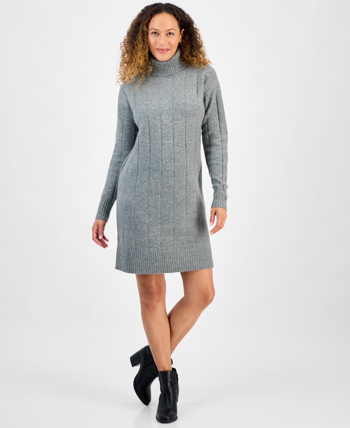 Click here for Style & Co Petite Turtleneck Sweater Dress  Macys... prices