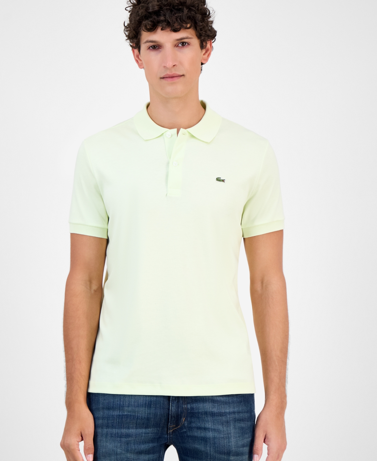 Click here for Lacoste Mens Regular Fit Soft Touch Short Sleeve P... prices