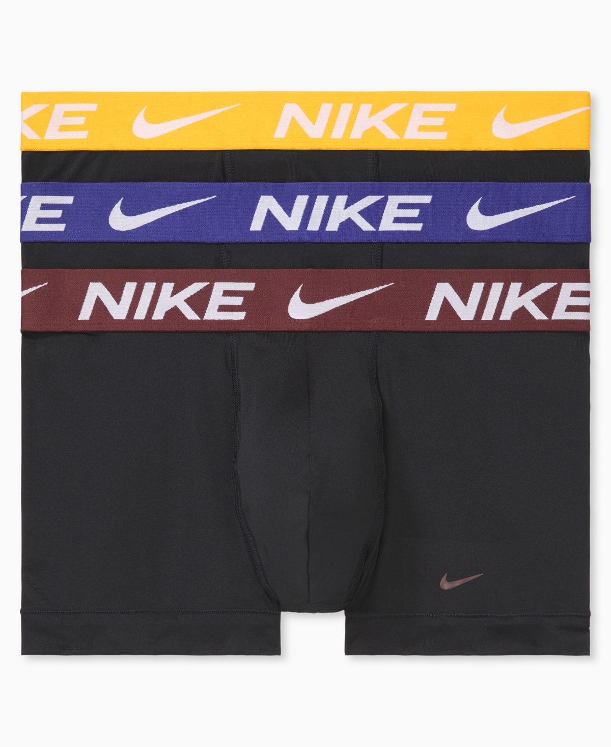 Click here for Nike Mens 3-Pack Dri-fit Essential Micro Trunk - B... prices