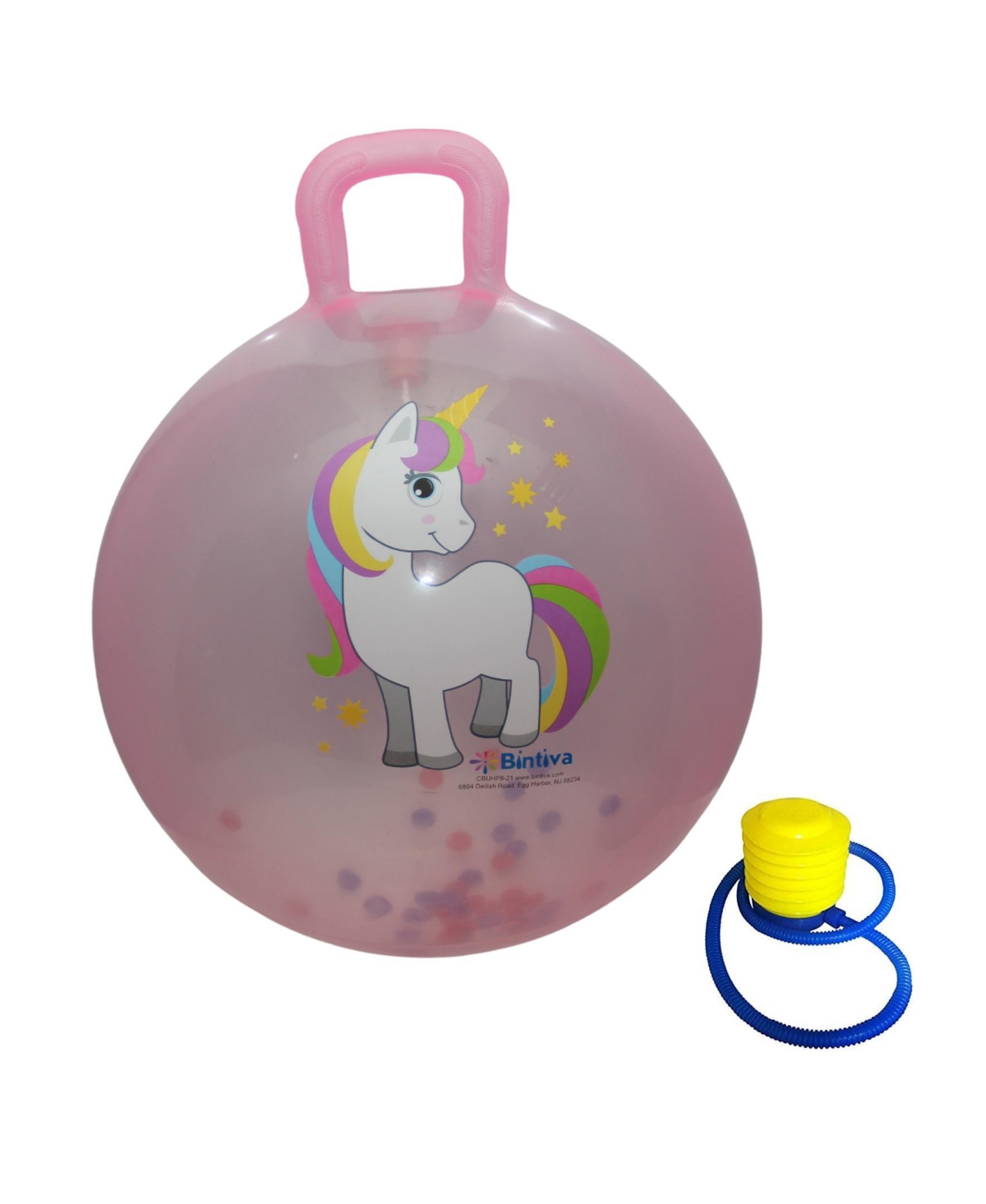 Click here for Bintiva Hippity Hop 45cm - Pink unicorn prices