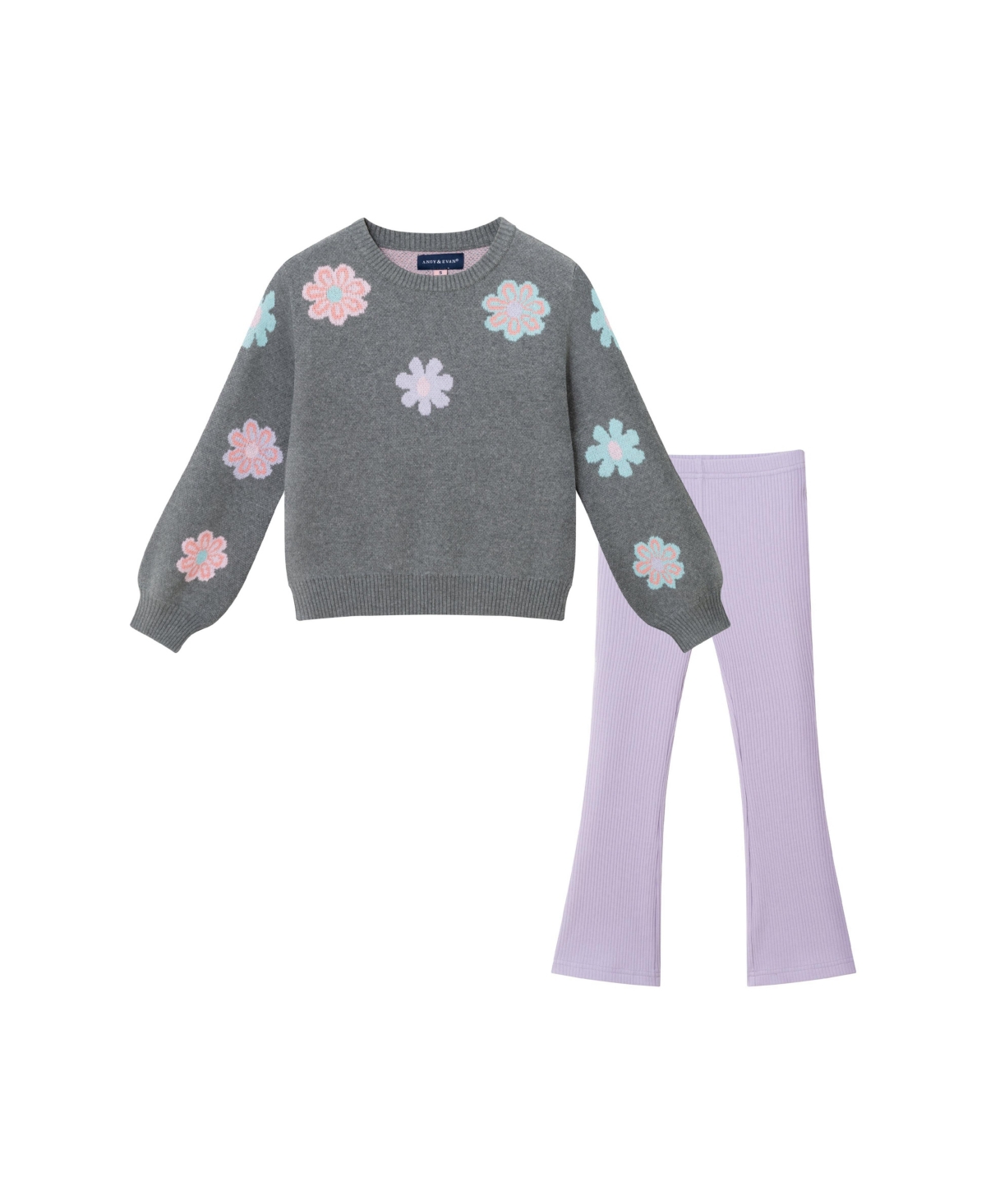 Click here for Andy & Evan Toddler Girls Toddler/Child Floral Swe... prices