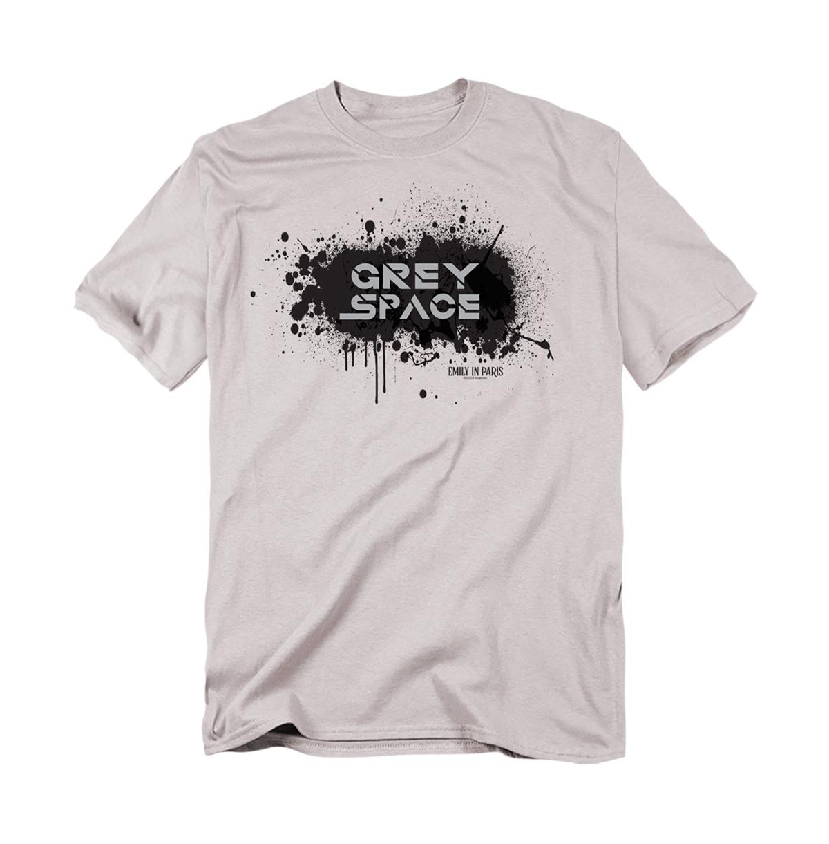 Click here for Logovision Mens Emily In Paris Grey Space T-Shirt... prices