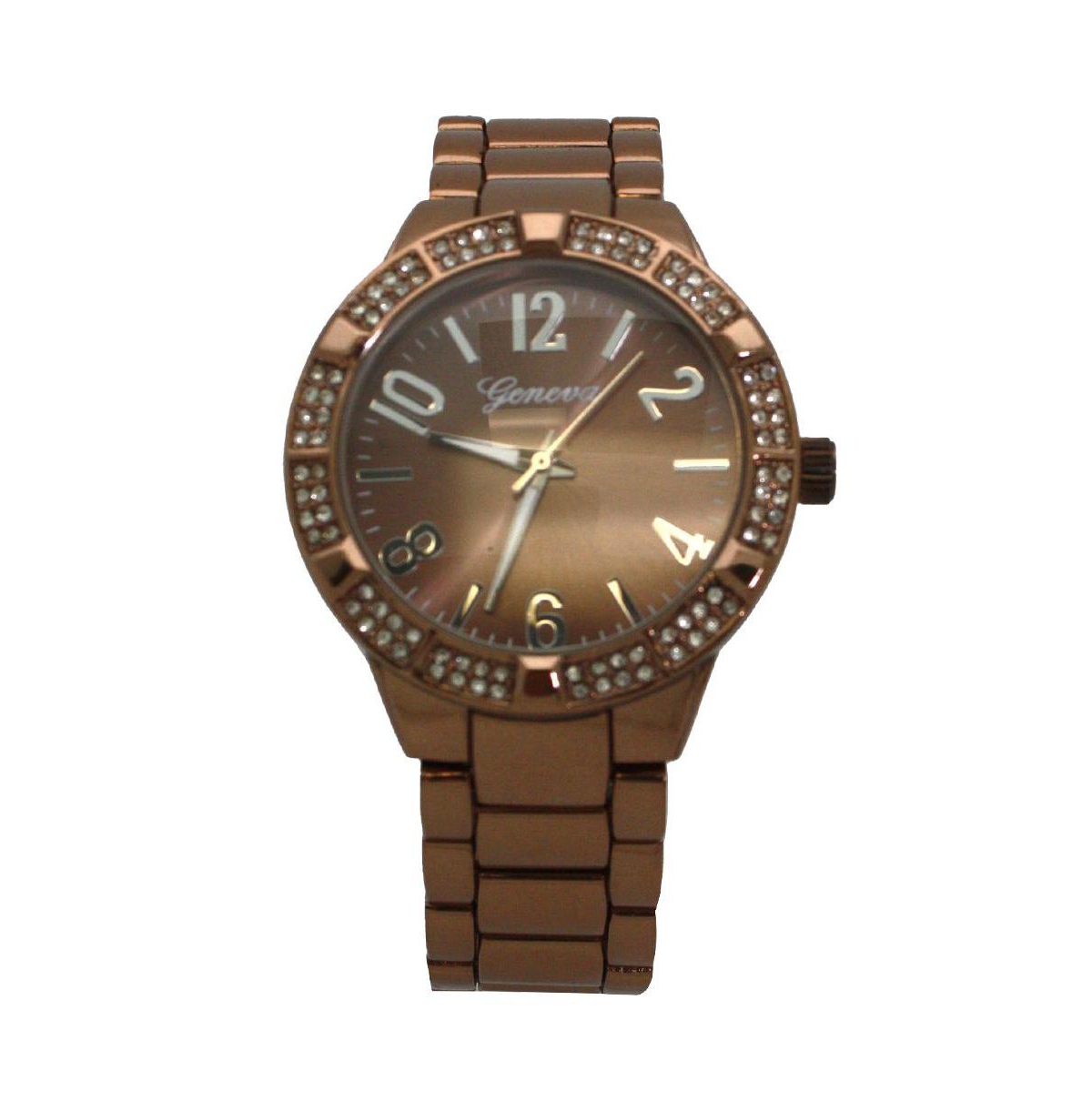 Click here for Copper Elegant Rhinestiones Women Watch - Copper prices