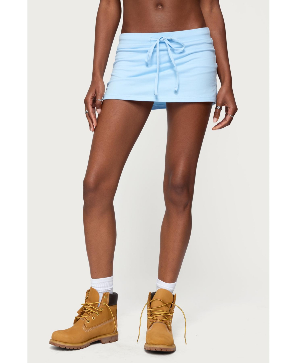 Click here for Edikted Womens Bayside Slitted Micro Skort - Light... prices