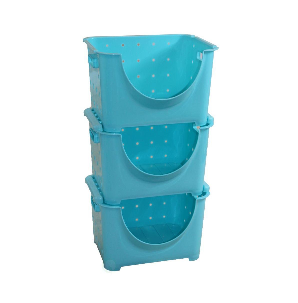 Click here for Basicwise Stackable Plastic Storage Container  Set... prices