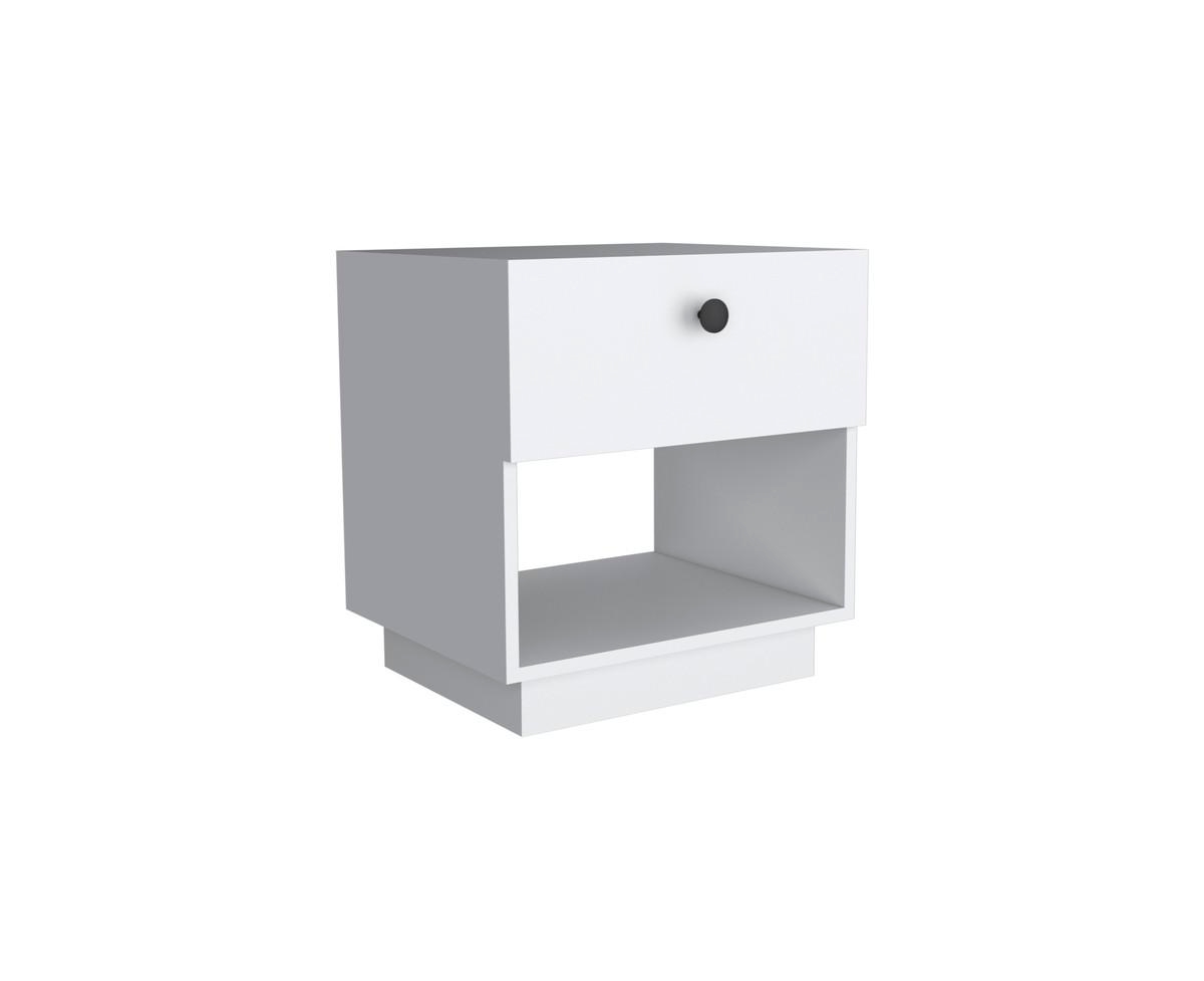 Click here for Casainc Storage Cabinet NightStand End Table - Whi... prices